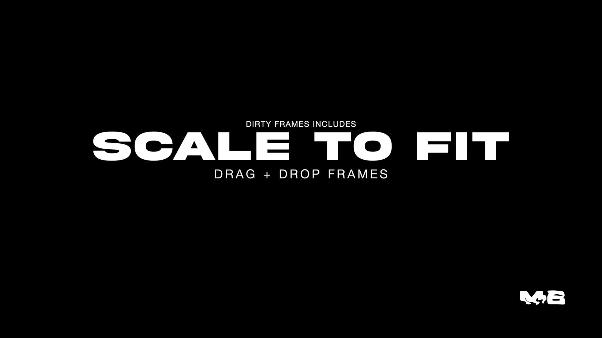 Dirty Frames - Dirty Aspect Ratio Film Mattes