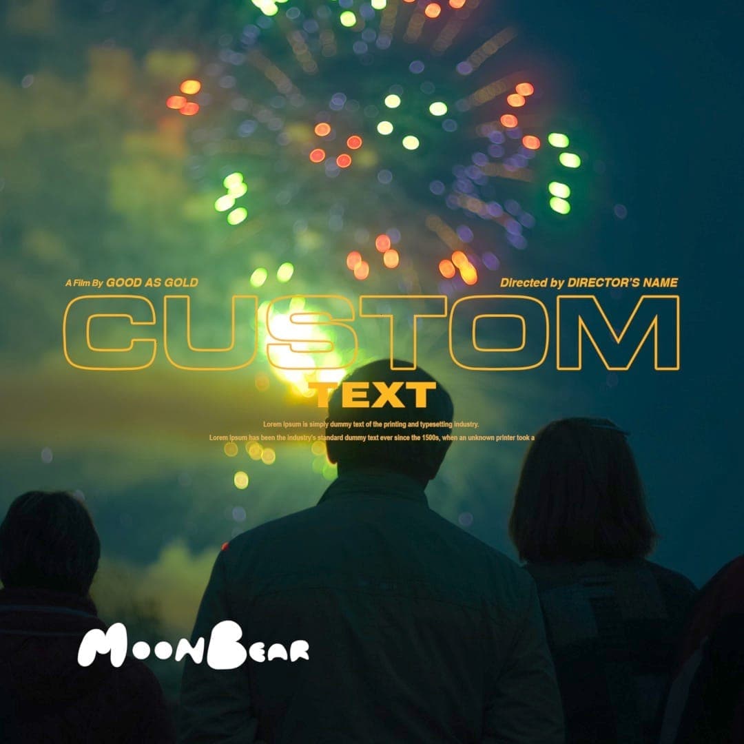 Replica 0.5 - 6 Powerful Film Title Presets for Premiere Pro & Photoshop | MOONBEAR – moonbear.shop